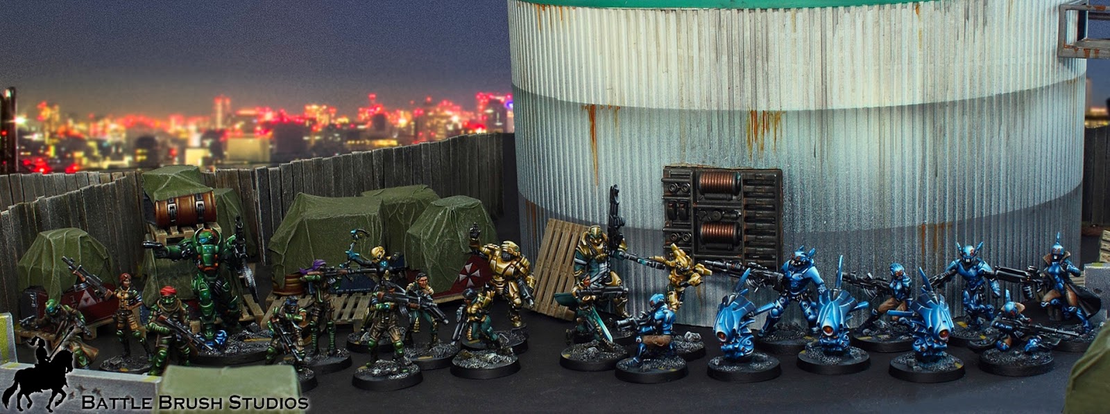 Battle Brush Studios: Showcase: Infinity Army/Armies Shot