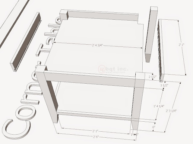 ubqtpi: Sofa Display End Table