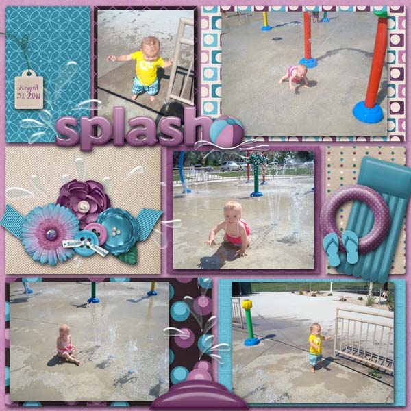 Lisa's Scraps: Splash!