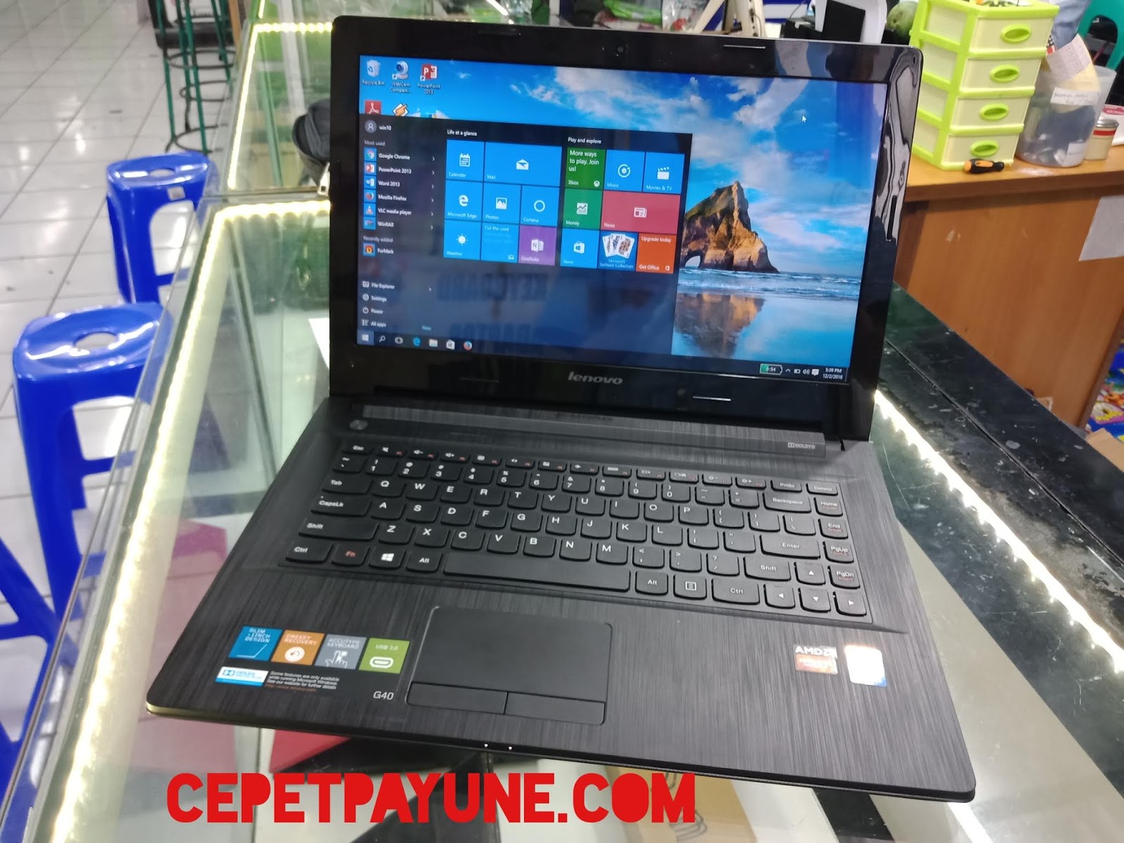 Lenovo G40 70 core i3 Haswell Vga amd Radeon r5 2Gb segel resmi - Jual ...