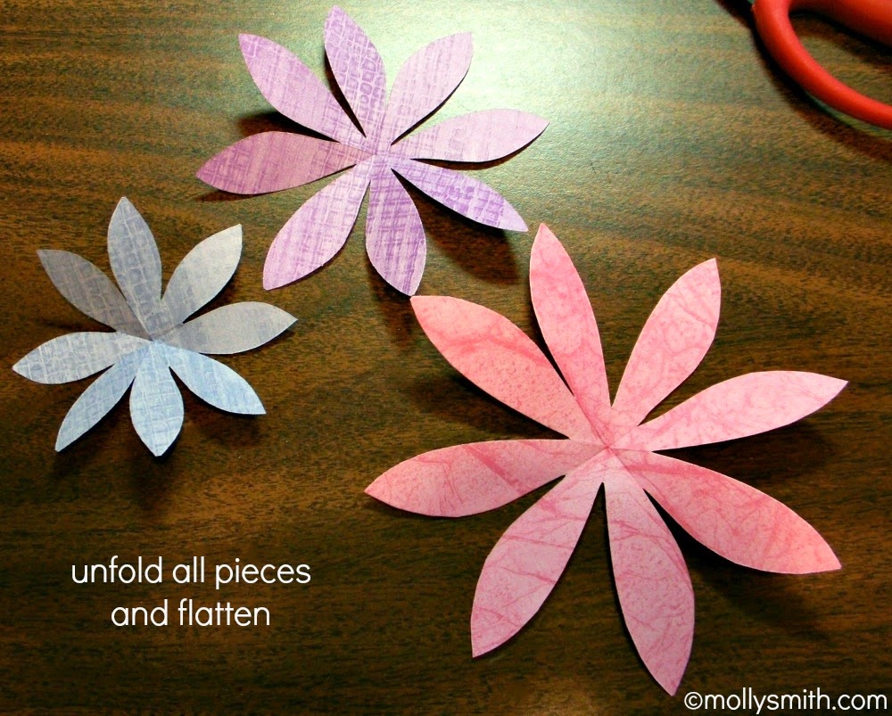 Molly Smith: Handmade Layered Paper Flowers