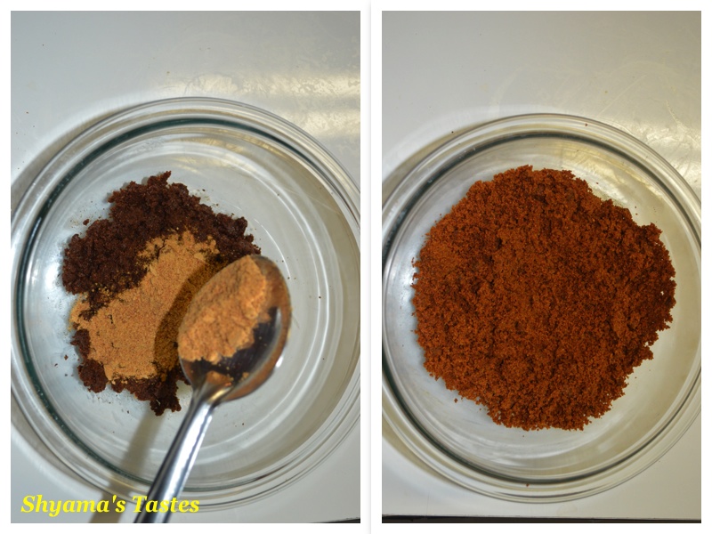 Shyama's Tastes: Idi Chammanthi/Dry Chutney Powder