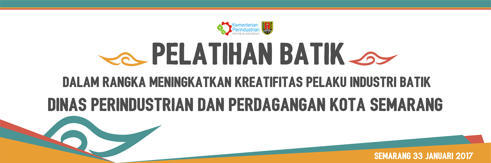 Banner Simpel Untuk Acara Formal - Sisko Vector Artwork