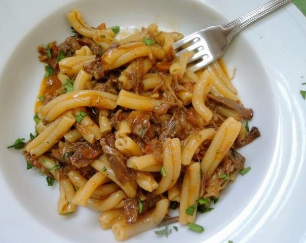 The Briny Lemon: Pasta with Oxtail Ragu