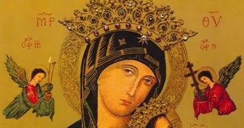 IKON BUNDA MARIA SELALU MENOLONG YANG KAYA AKAN MAKNA