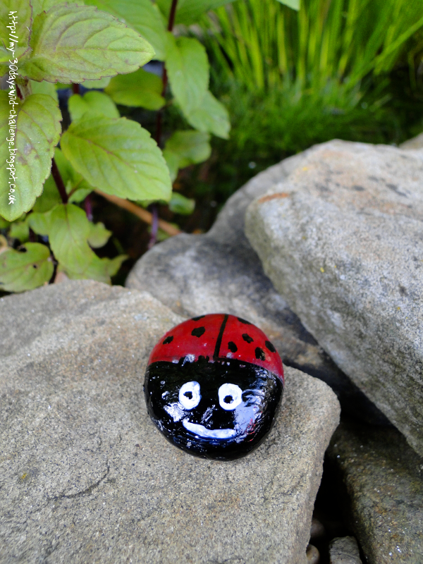 My 30 Days Wild Challenge: Day 29 Make some Pebble Bugs