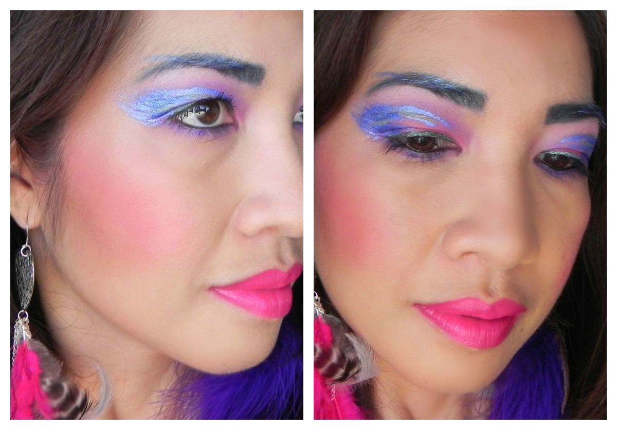 Feathered: A Halloween Makeup - thefabzilla