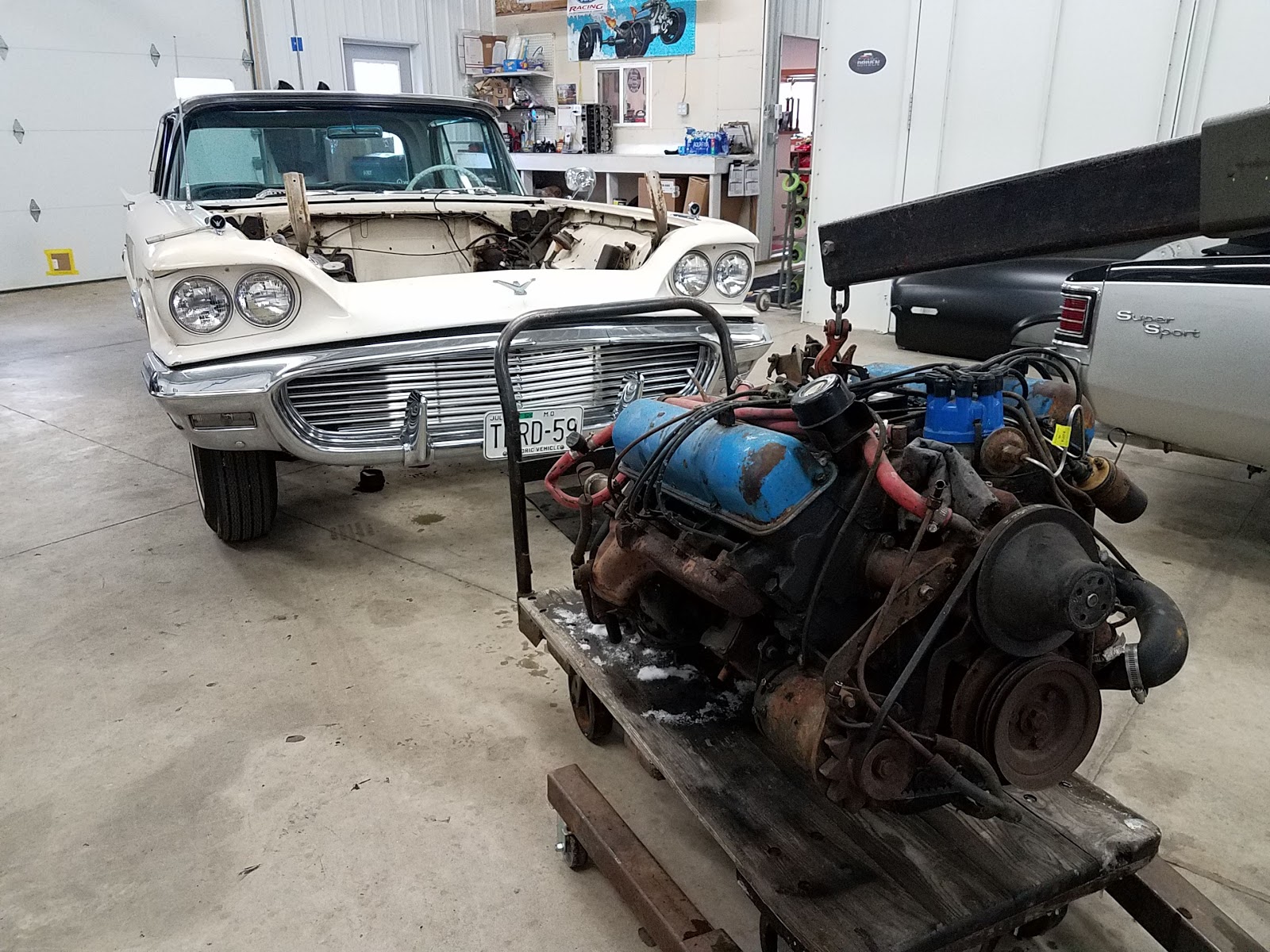 Driven Restorations: Mom's T-Bird Goes Rogue! 1959 Thunderbird Sleeper ...