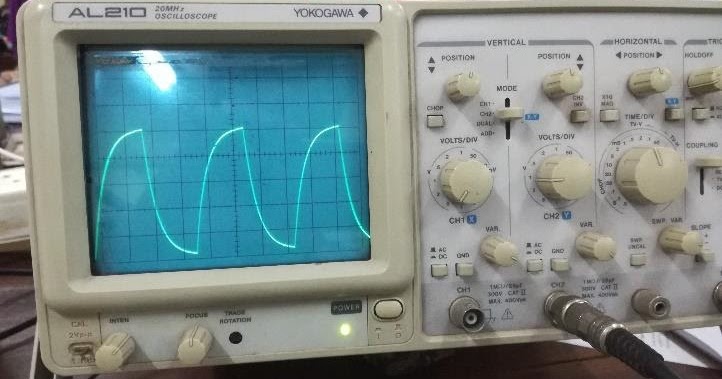 Experiments with oscilloscope - Tech Journal - Electronic,Electrical & Telecom in Sinhala