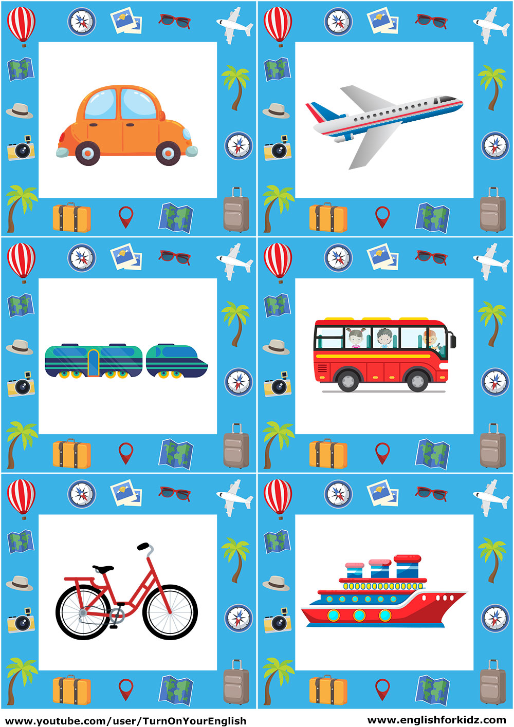 English For Kids Step By Step Transport Song For Children english-for-kids-step-by-step-transport-song-for-children
