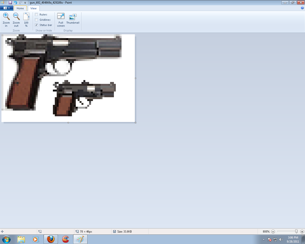 Terraria Tutorial: How to Create a Sprite of Any Image using just Paint ...