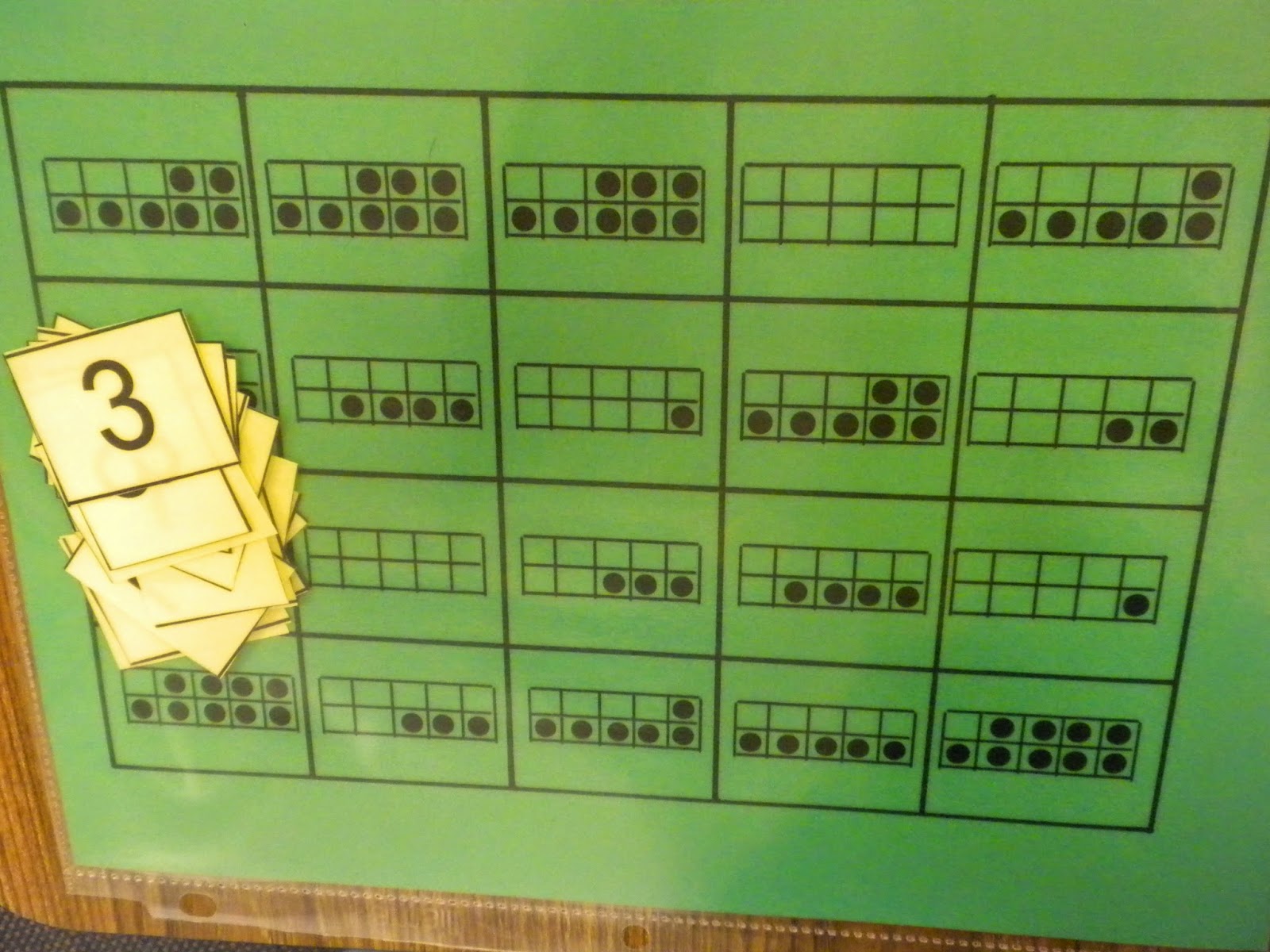 Math Tubs in Kindergarten: Week six - printing numbers 6-10, sets ...