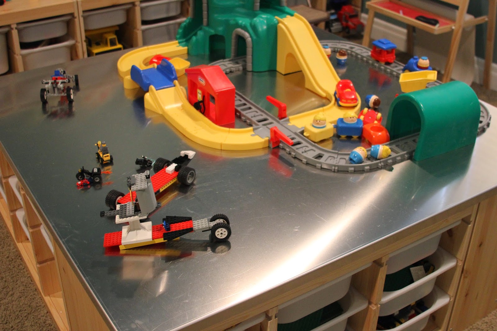 Time of Our Lives: Project Playroom: Play Table with Storage
