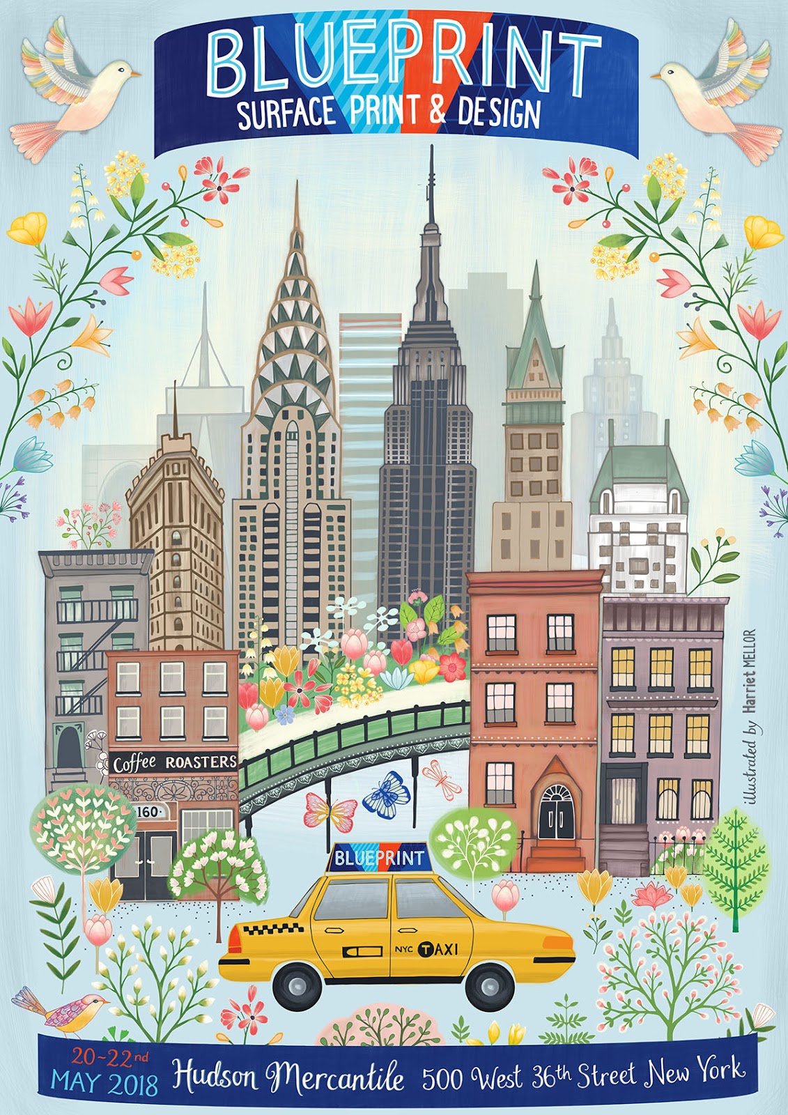 Blueprint Show: Fantastic Posters for Blue Print May 2018 by Jennifer ...