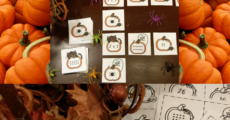 Morsel Tidbits: Pumpkin Patch Match