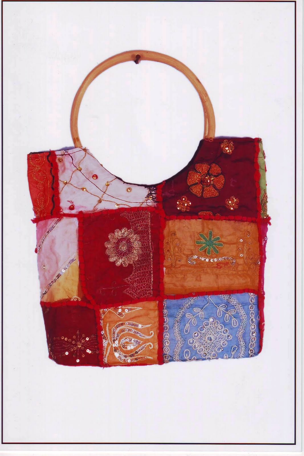 Paramhandicrafts: Patchwork bags