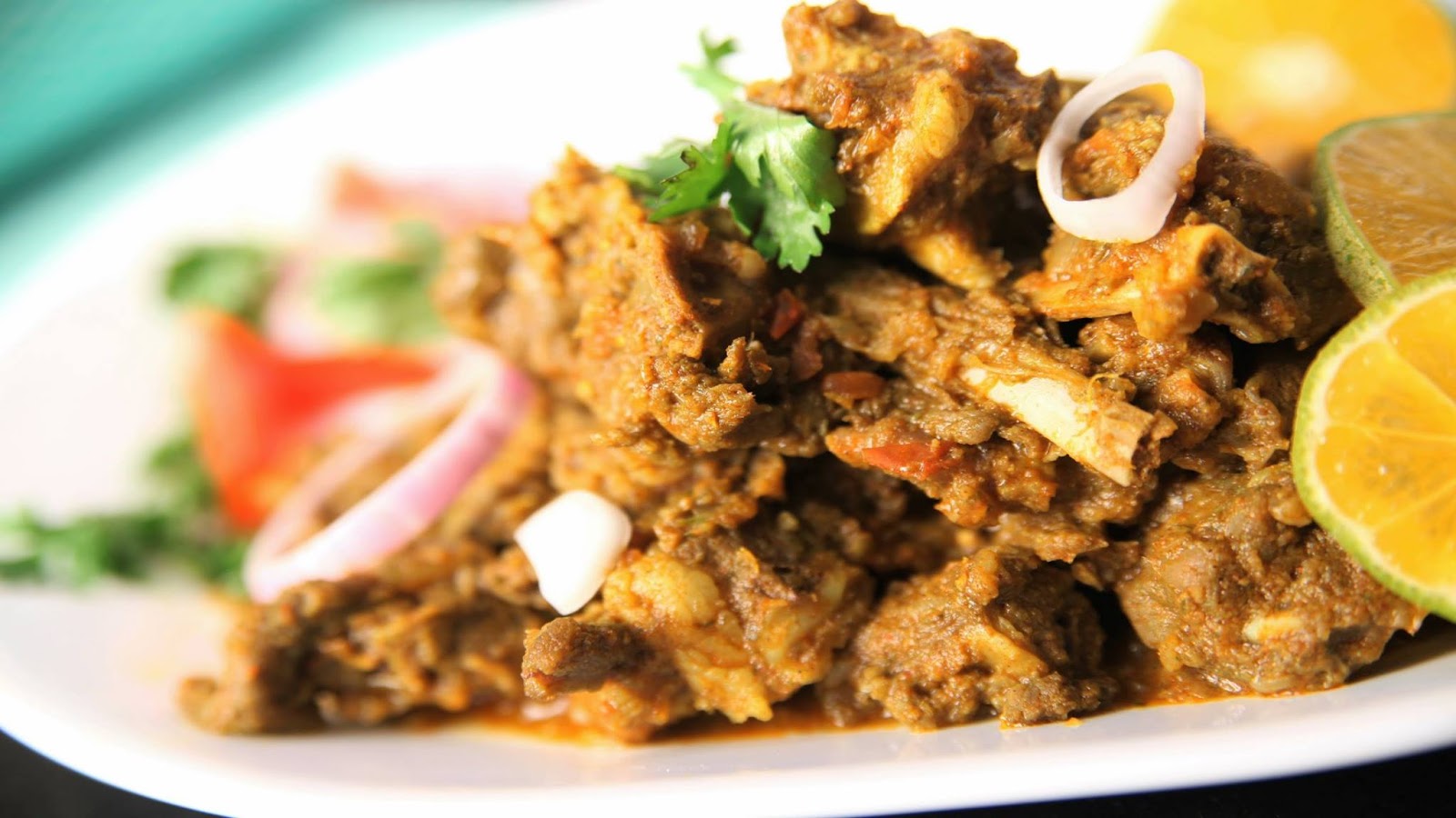 सुके मटण - Suka Mutton ~ जेवण - Jevan.. Marathi Food Recipes...