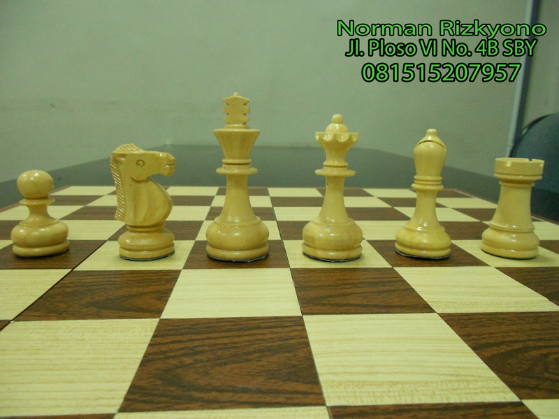 BUAH CATUR KAYU TIPE DAMIANO | JUAL PERLENGKAPAN CATUR LENGKAP MURAH ...