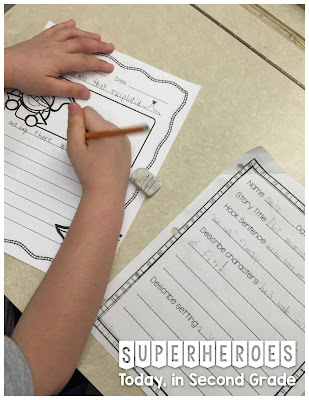 Superheroes! - Today in Second Grade