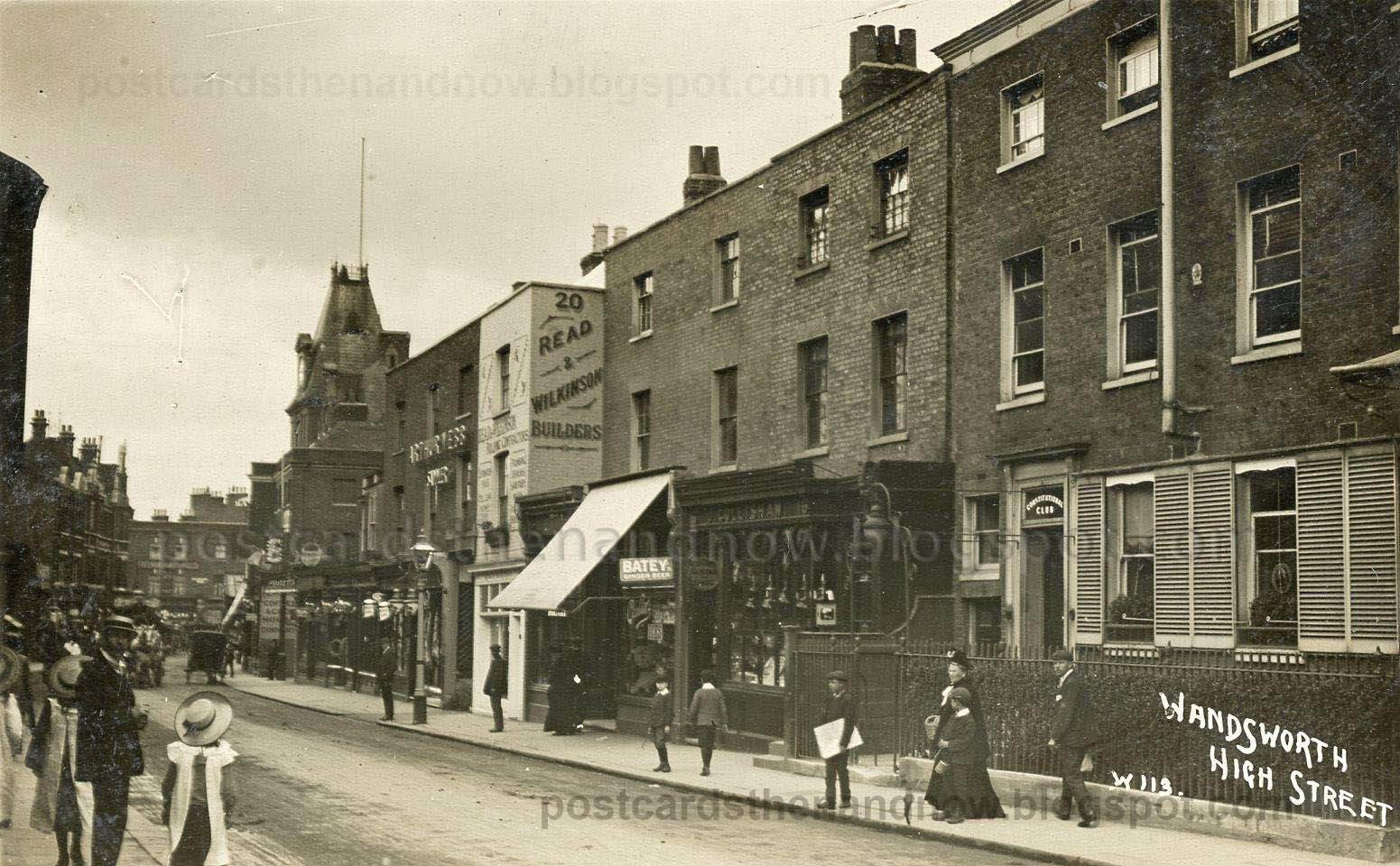 Postcards Then and Now: Wandsworth, South West London, The High Street ...
