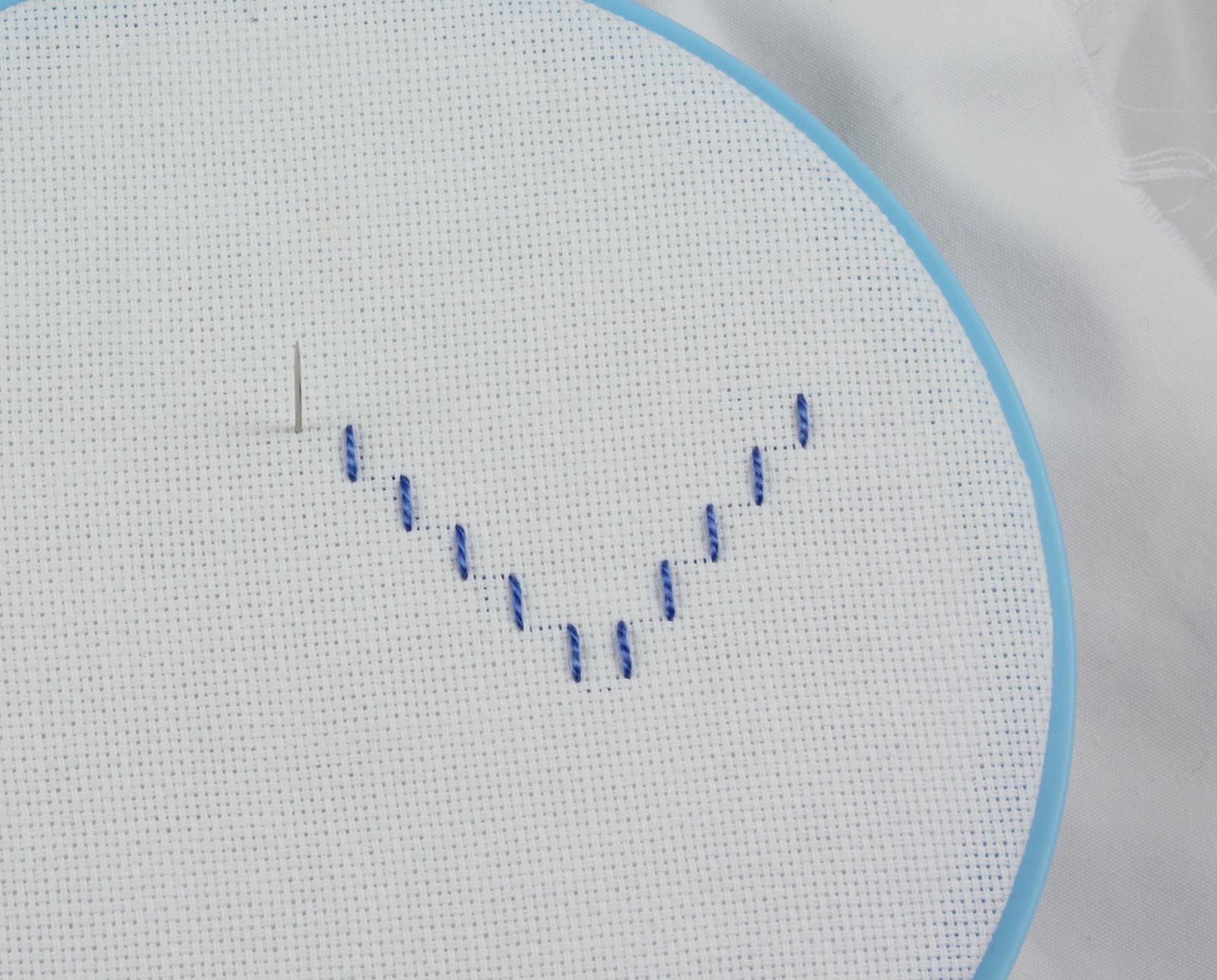 big B: 100 Stitches - Holbein Stitch