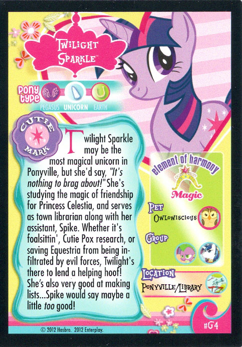MLP Gold Rare Trading Cards | MLP Merch