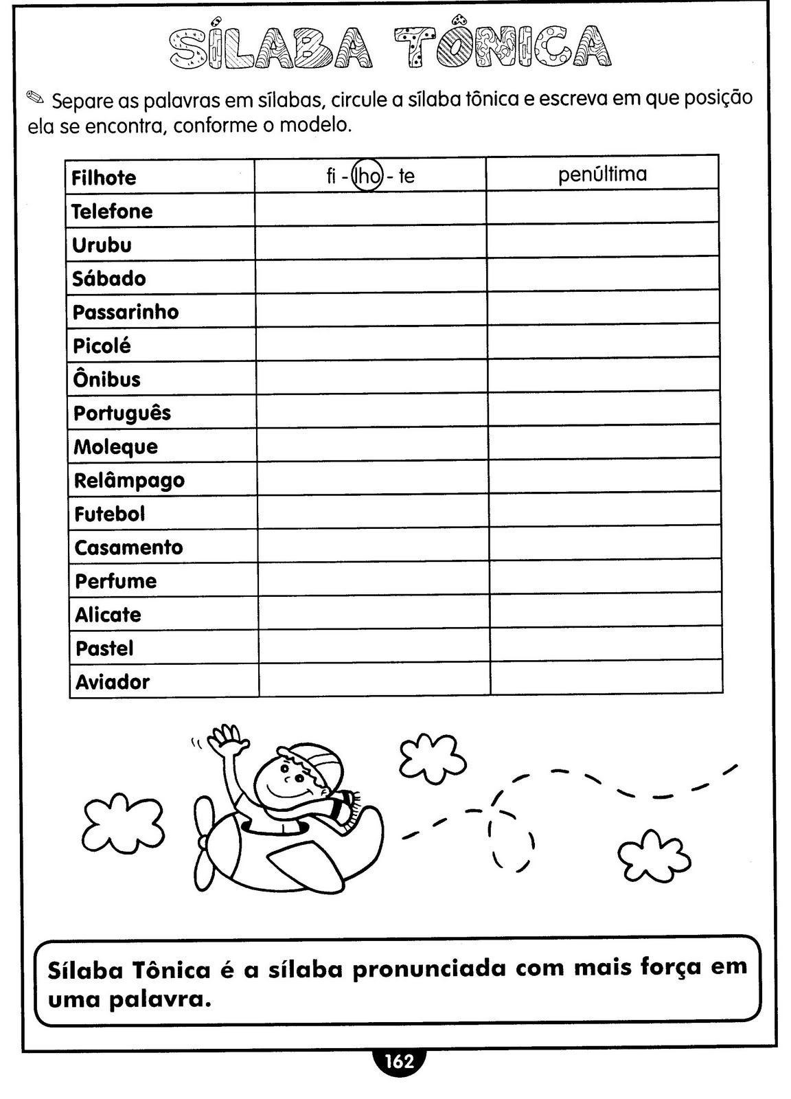 Atividade Paroxitona Oxitona Proparoxitona - FDPLEARN