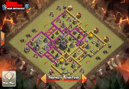 Kumpulan Gambar Base COC TH 9 Terbaik Terbaru - Base Coc Terkuat dan ...