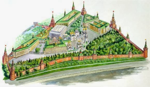 See you in Russia: Moscow Kremlin