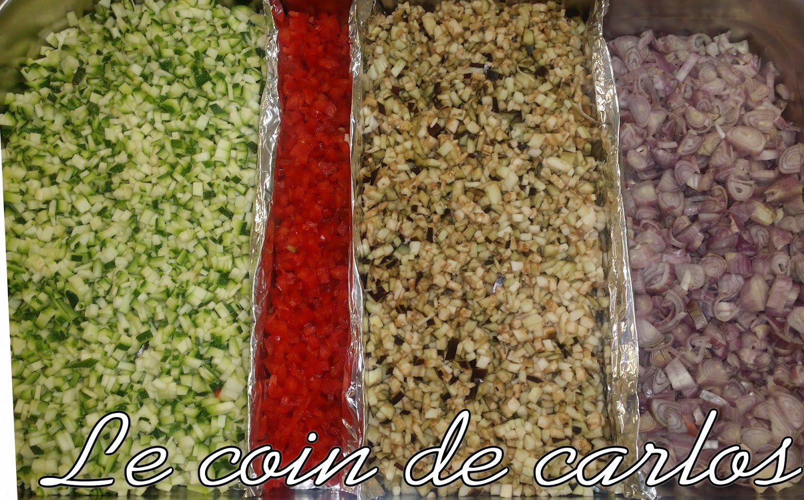 Le coin de Carlos: Mini ratatouille niçoise