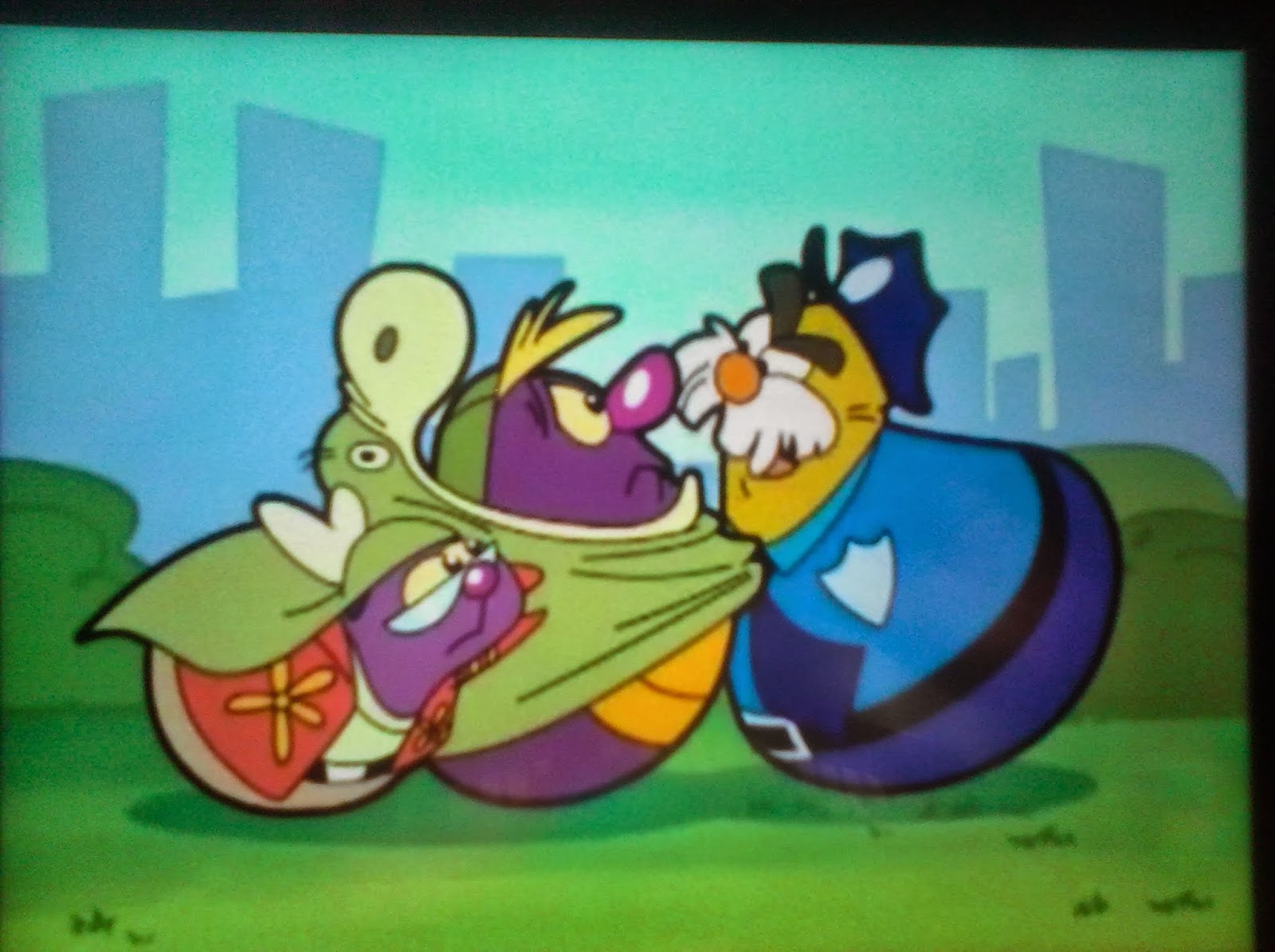 Angry Eyebrows Larryboy