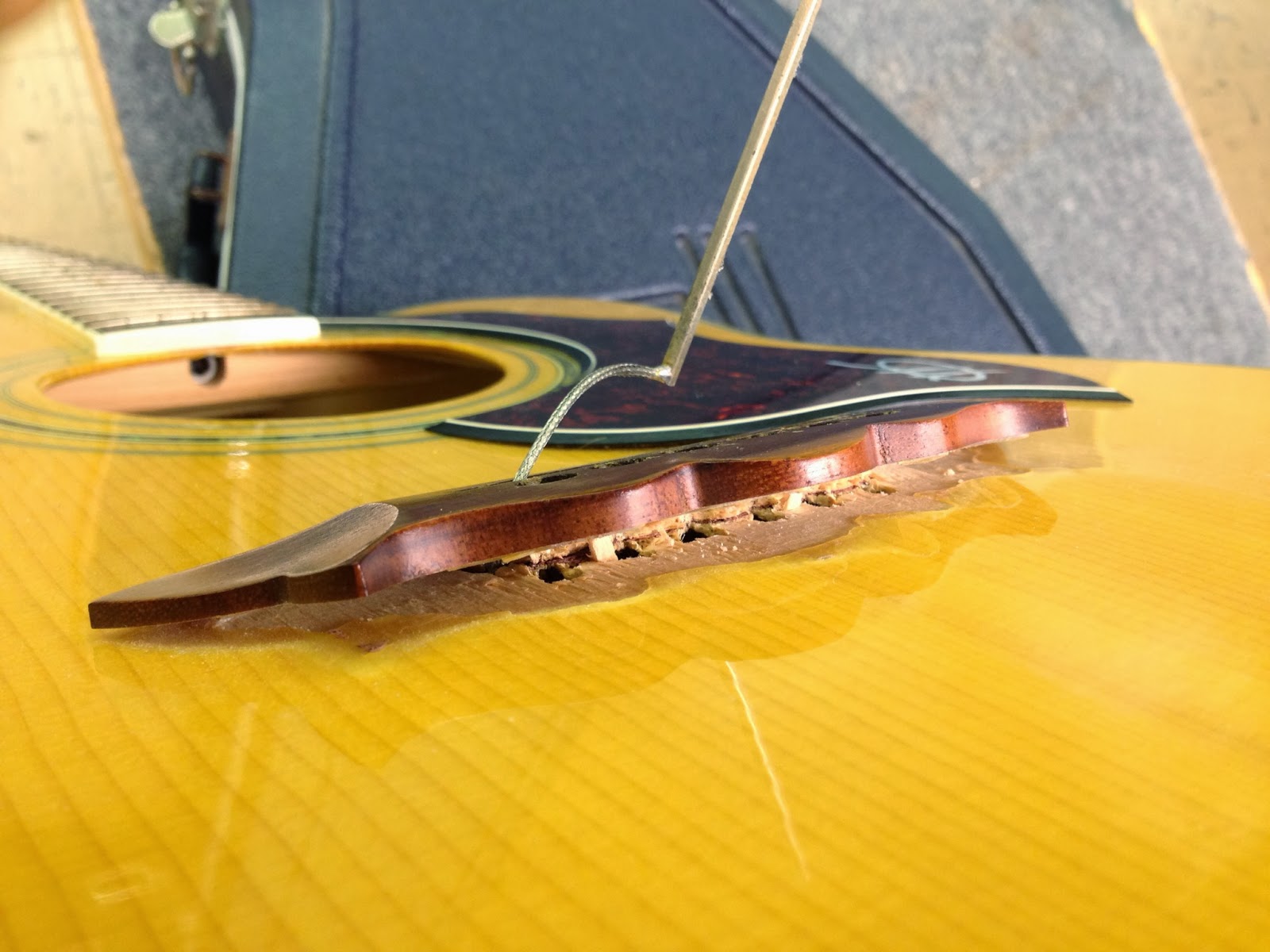 Bridge Lifted/Damage to top wood - The Acoustic Guitar Forum