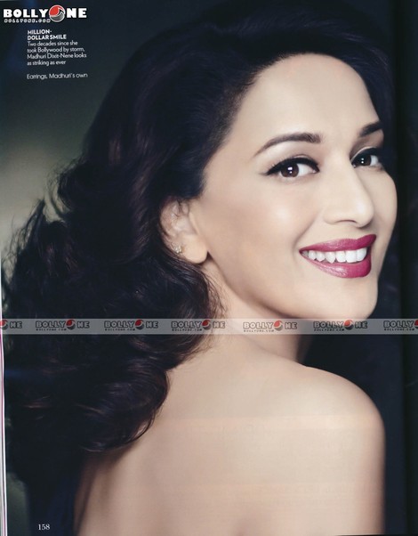 Madhuri Dixit Naked Back