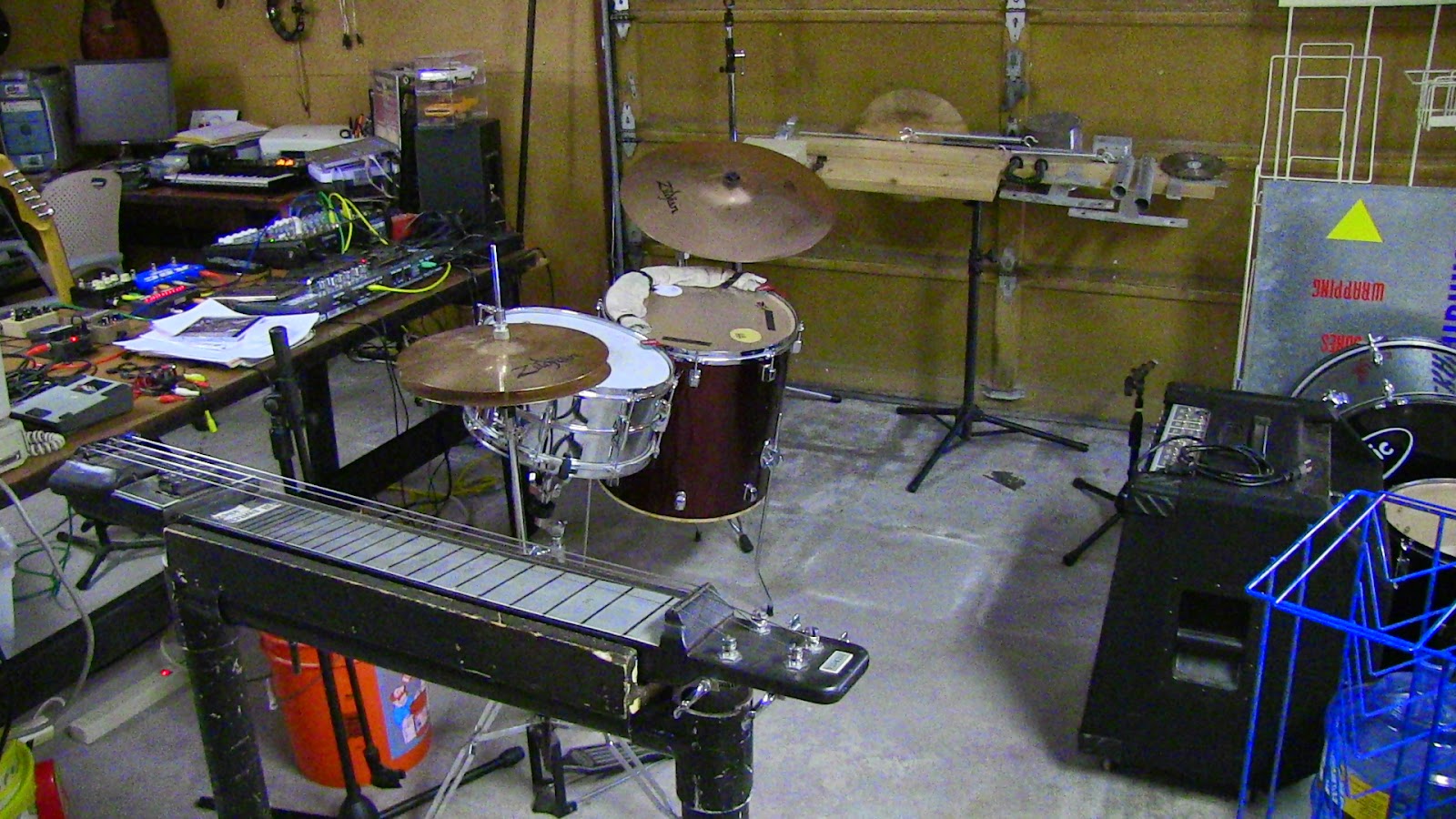 Go-Kustom: New Studio Percussion Area