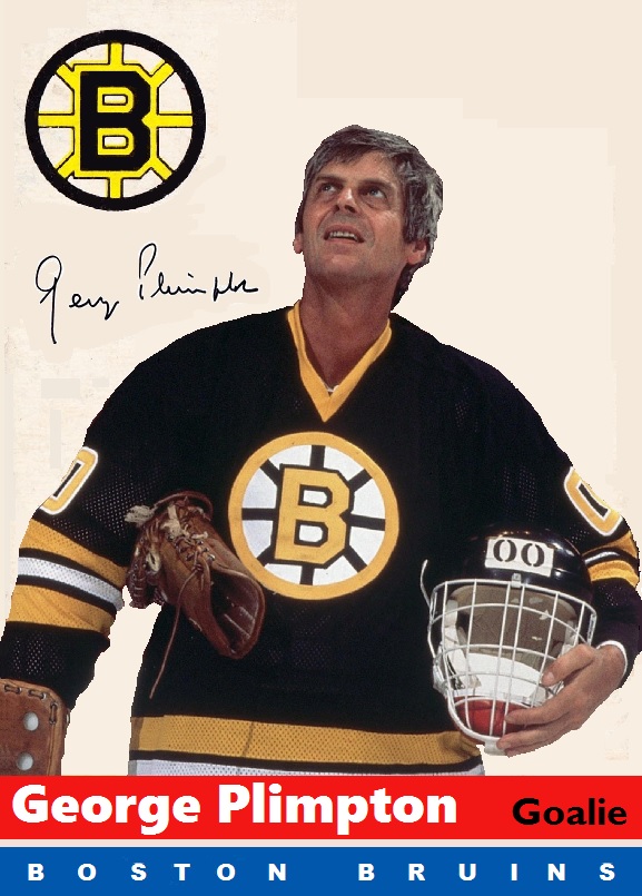 JOHNGY'S BEAT: Celebrity Jersey Cards #359 George Plimpton & Jim Cramer