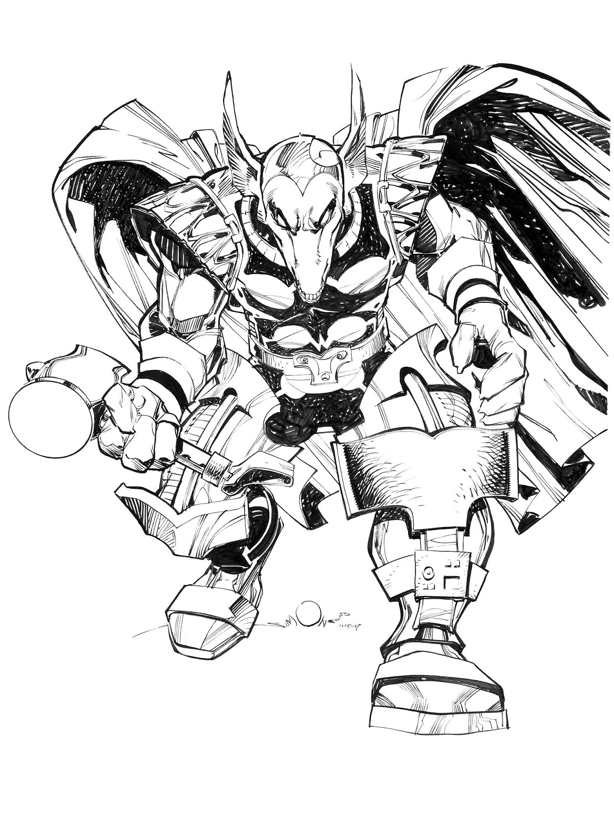 Marvel Comics of the 1980s: Beta Ray Bill by Walt Simonson
