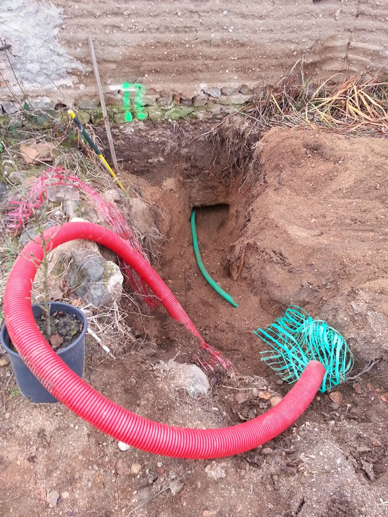 Maison à la Campagne ...: Fourreau Téléphone ...