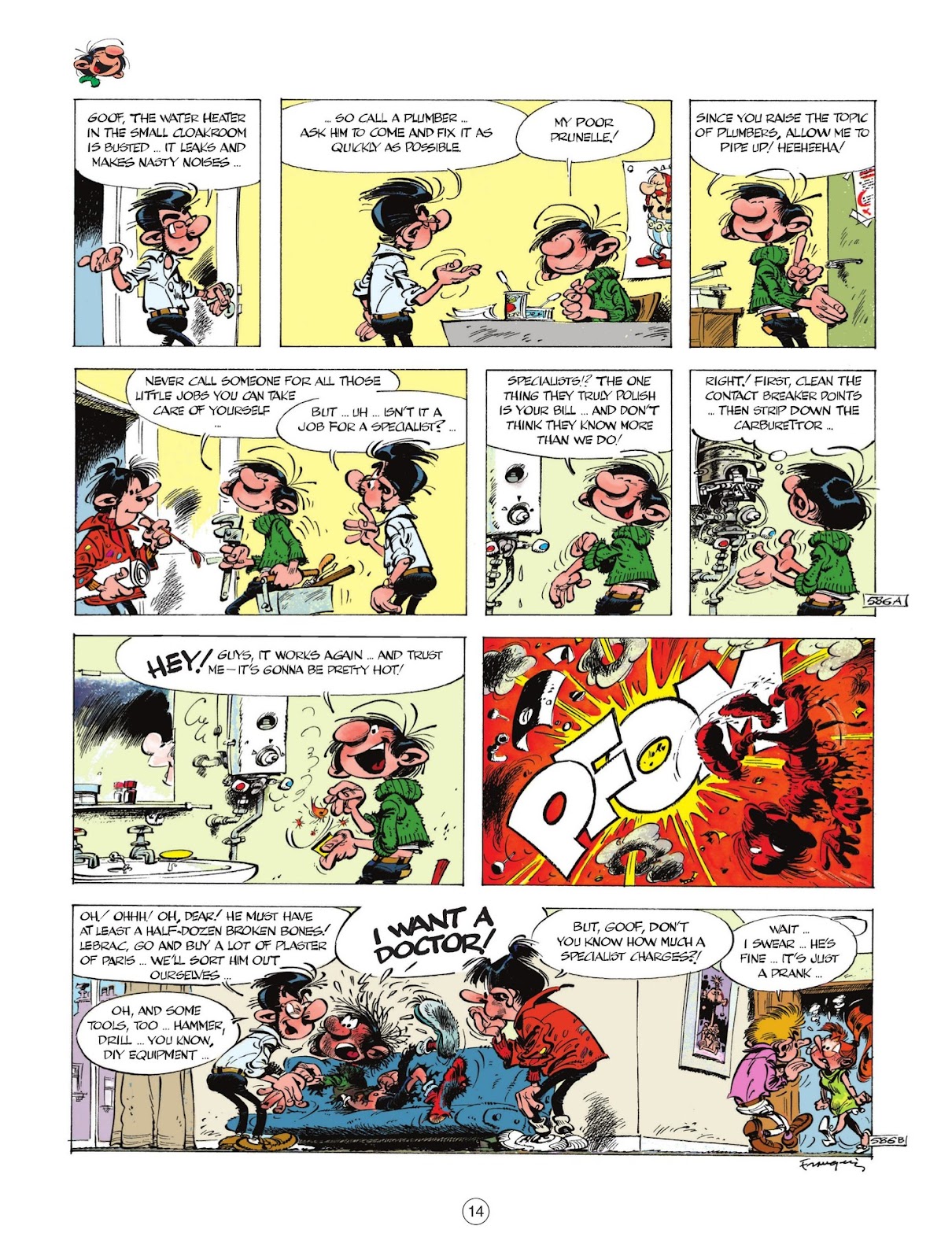 Read online Gomer Goof comic - Issue #6