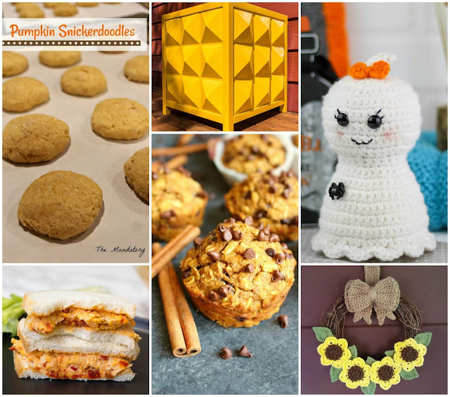 Sew Can Do: Hello October Craftastic Monday Link Party!