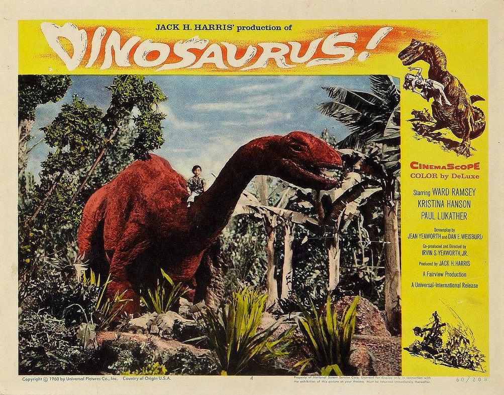 DINOSAURIOS (Dinosaurus) (USA, 1960) Fantástico - Films en caja tonta