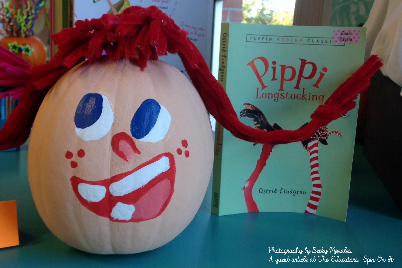 12 kids made storybook pumpkin ideas for Halloween Literacy