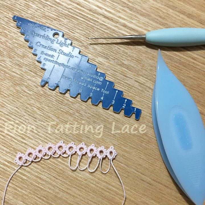 Fion Tatting Lace 梭編蕾絲: Bare Thread Space Tool