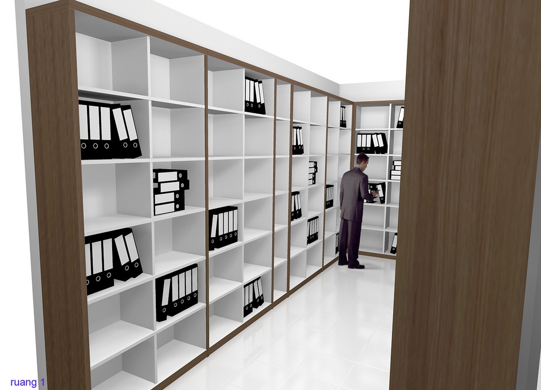 Rak File Arsip Kantor Terbuka Tahan Beban Berat | Rak File Semarang