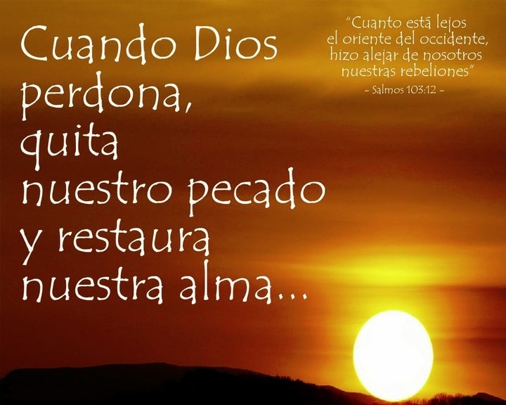 IGLESIA FE APOSTOLICA Y PROFETICA: EL PERDÓN DE DIOS.