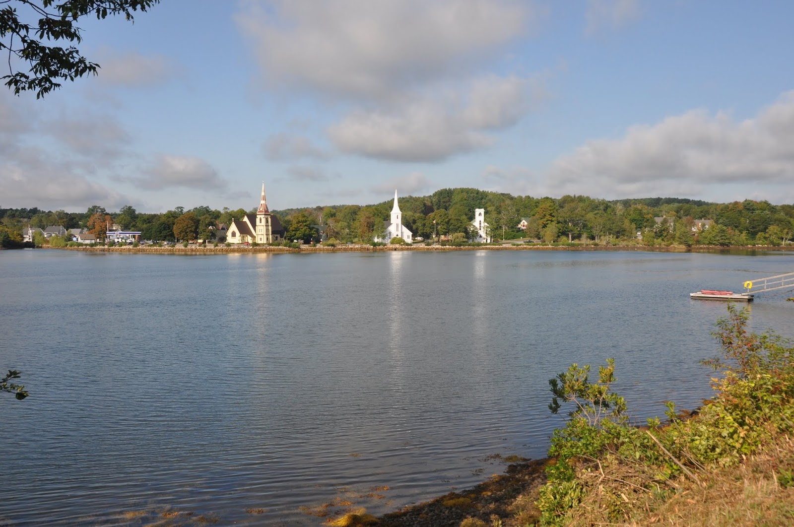 Stromboli's Rolling Log: Day 167, Mahone Bay, Picturesque and idyllic ...