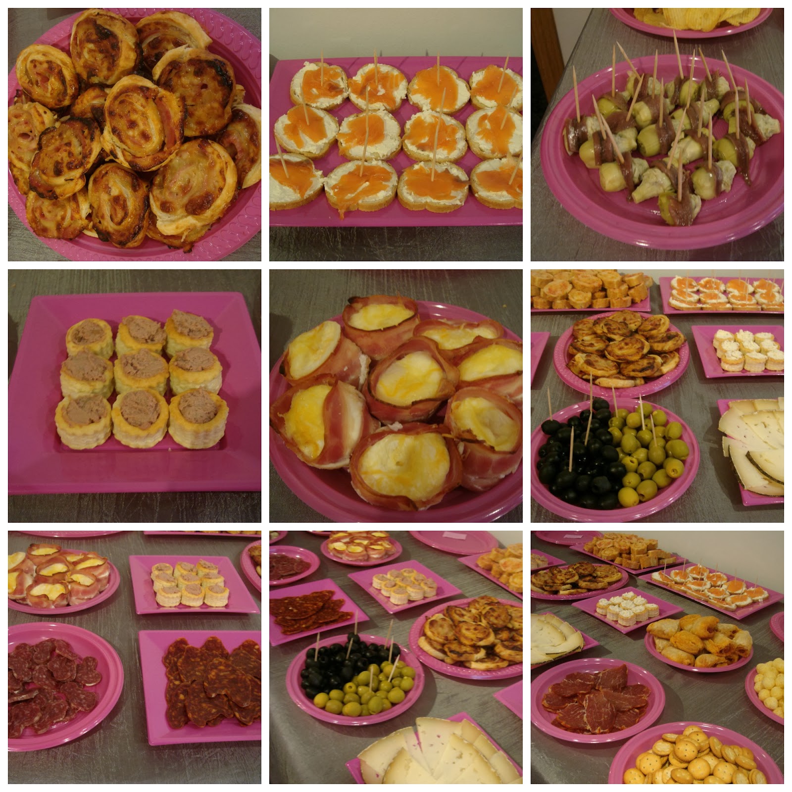 Mesa salada para cumpleaños - Imagui