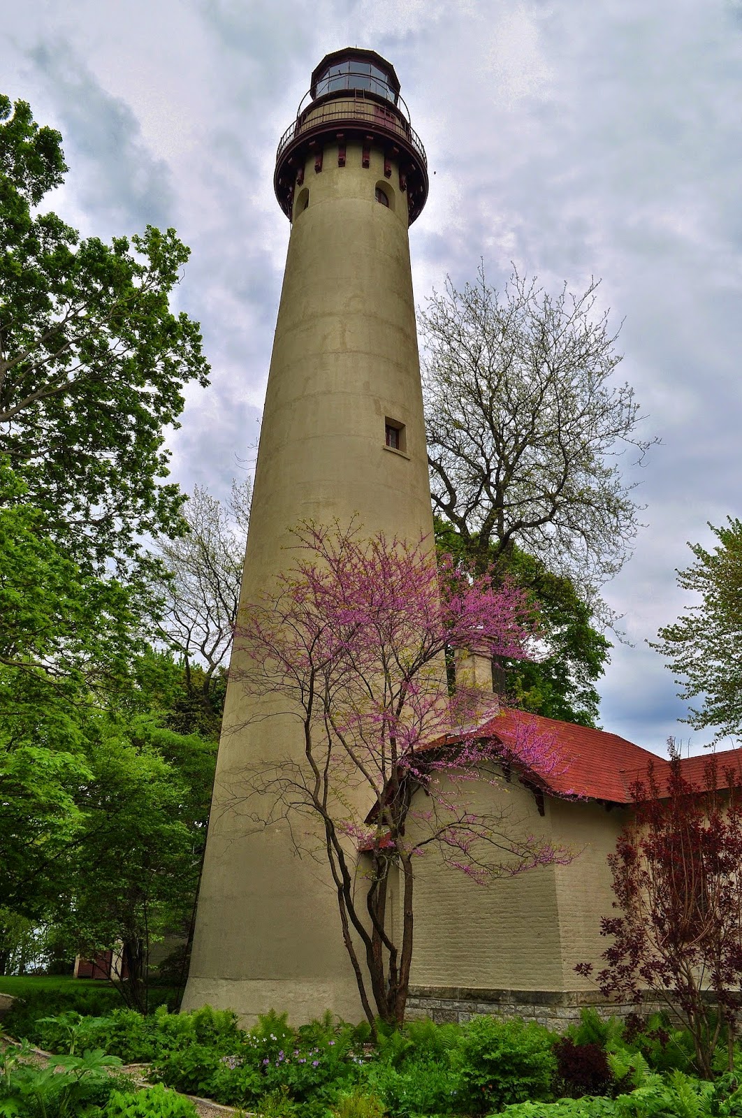 WC-LIGHTHOUSES: GROSSE POINT LIGHTHOUSE-EVANSTON, ILLINOIS
