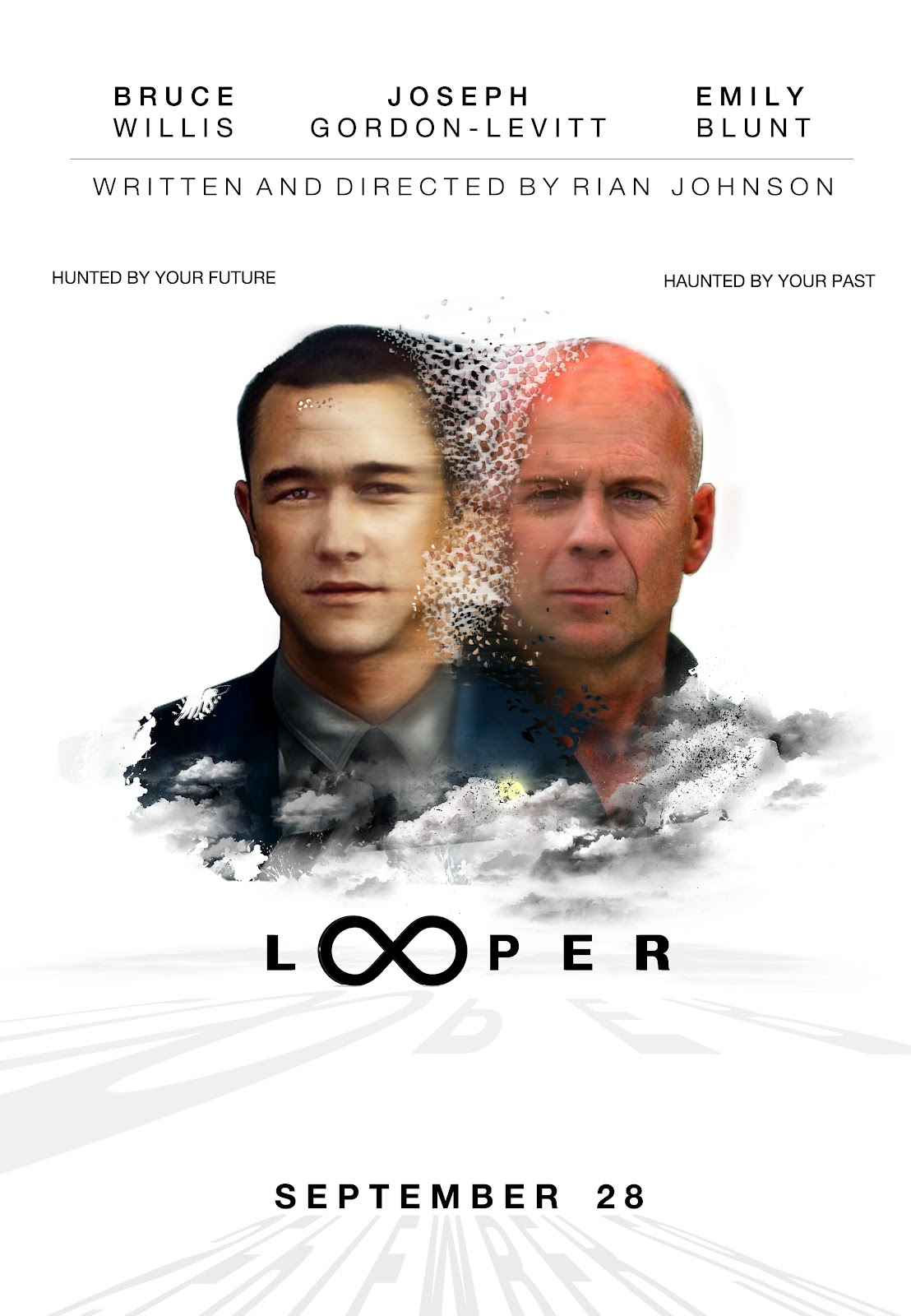 The Geeky Nerfherder: Movie Poster Art: Looper (2012)