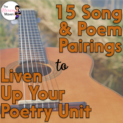 15 Poem and Song Pairings to Liven Up Your Poetry Unit - The Literary Maven