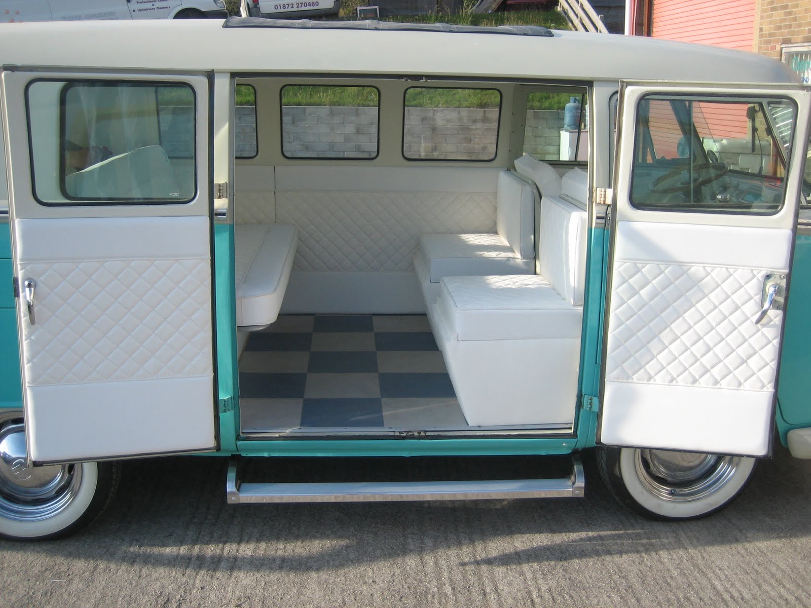 Colin Rouse Auto Trim : 1967 VW Split Screen Bus Trimmed For A Wedding ...